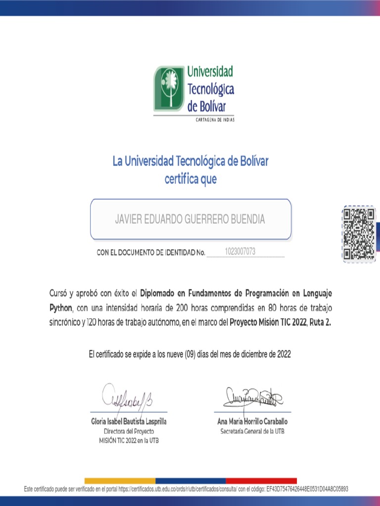Certificado_Completado | PDF