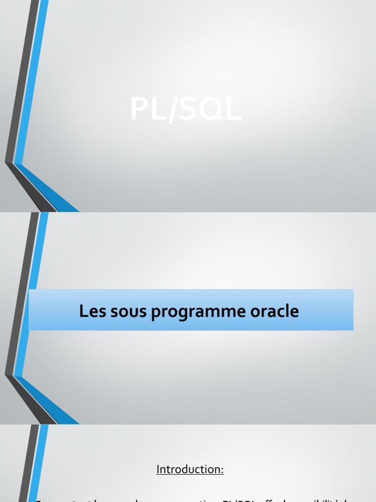 PL SQL | PDF | PL/SQL | SQL