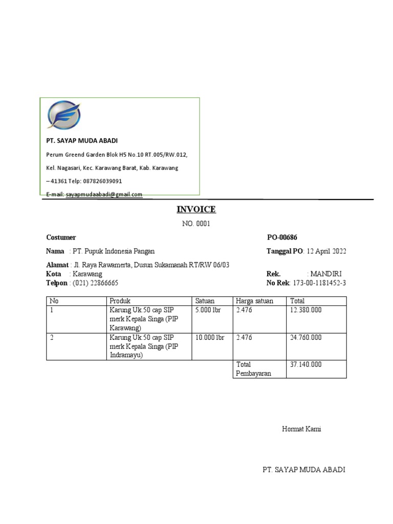 Invoice 1 | PDF
