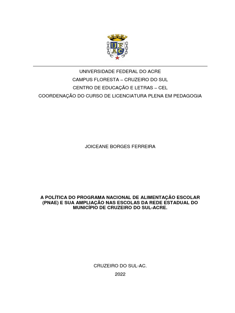 Modelo de Projeto | PDF | Aprendizado | Pré-escola