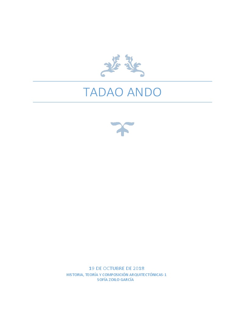 Tadao Ando | PDF