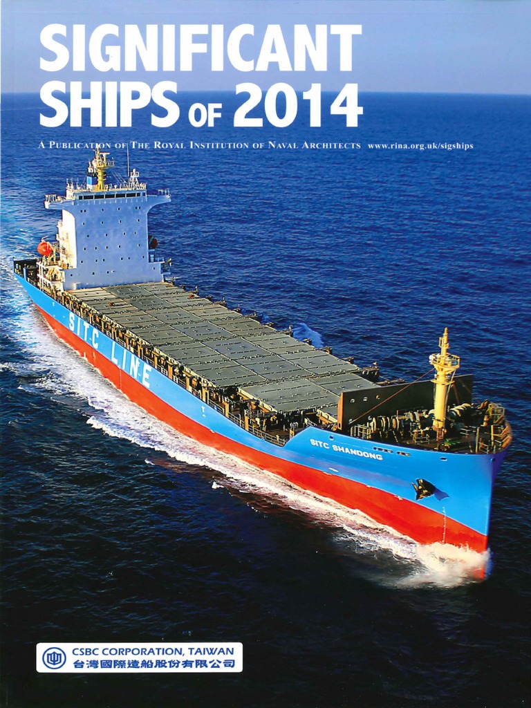 Significant Ships 2014 | PDF | Shipping | Water Transport