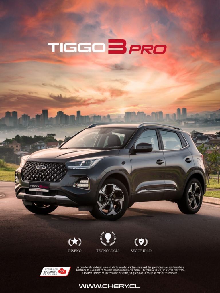 Ficha Técnica Tiggo 3 PRO | PDF