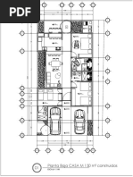 Planos de Casa Infonavit de Una Planta | PDF | Dibujo técnico