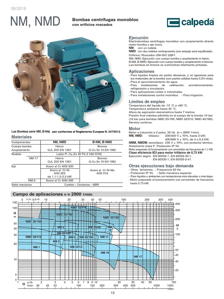 NM_NMD_SPA2019 NM 25 | PDF | Bomba | Gases