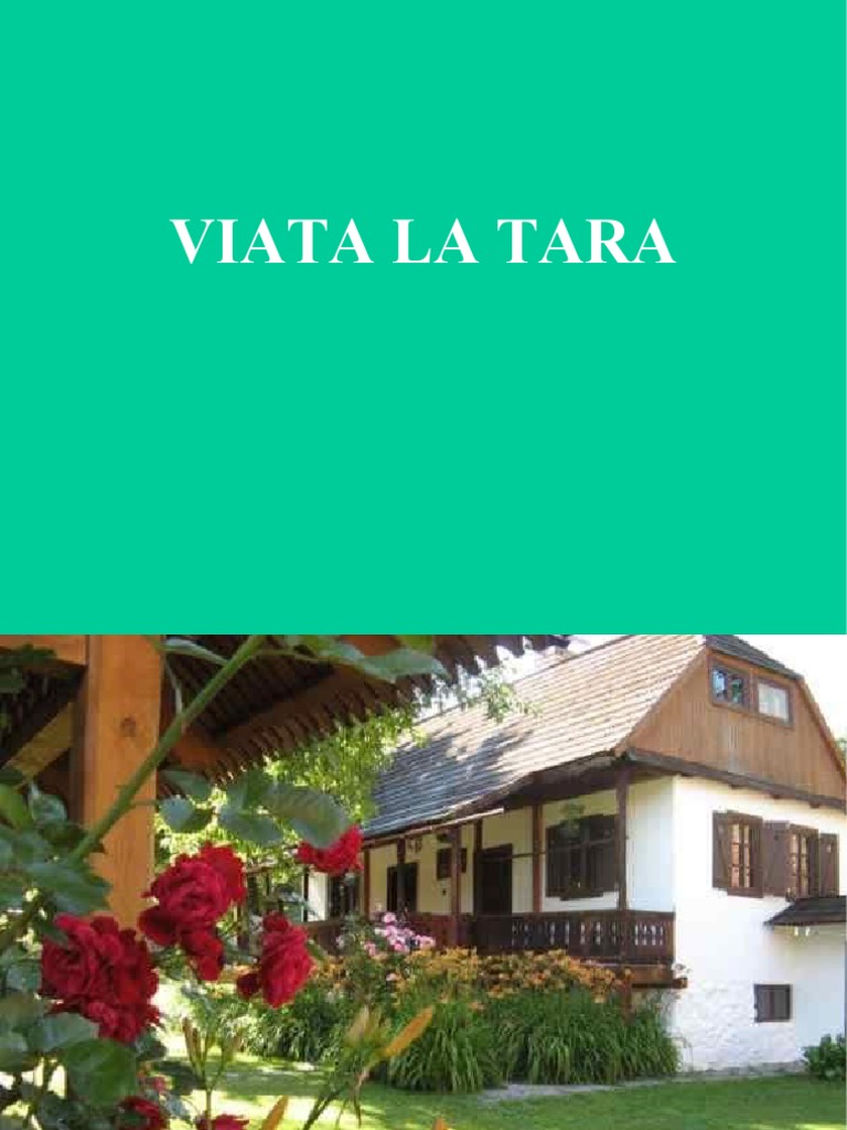 Viata La Tara | PDF
