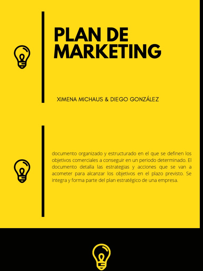 Plan de Marketing 1 | PDF | Marketing | Economias