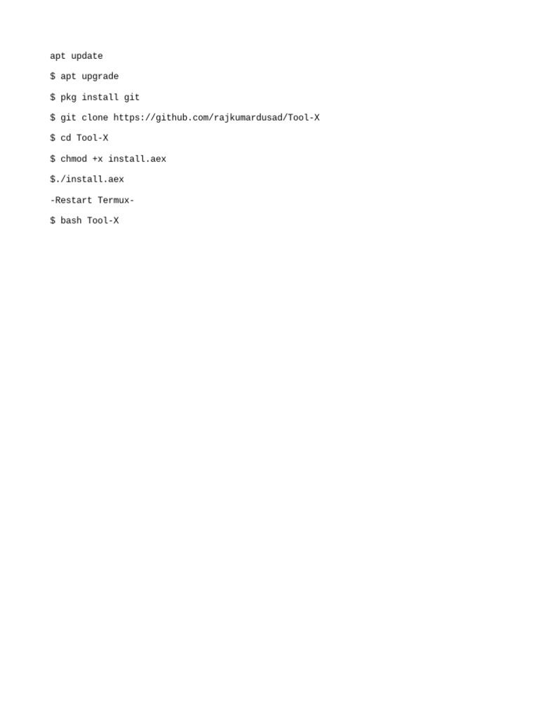Termux Commands Fix Pdf