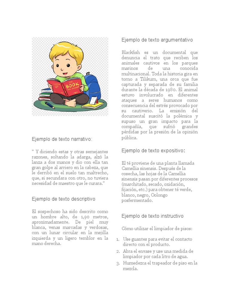 Tipos de Texto | PDF