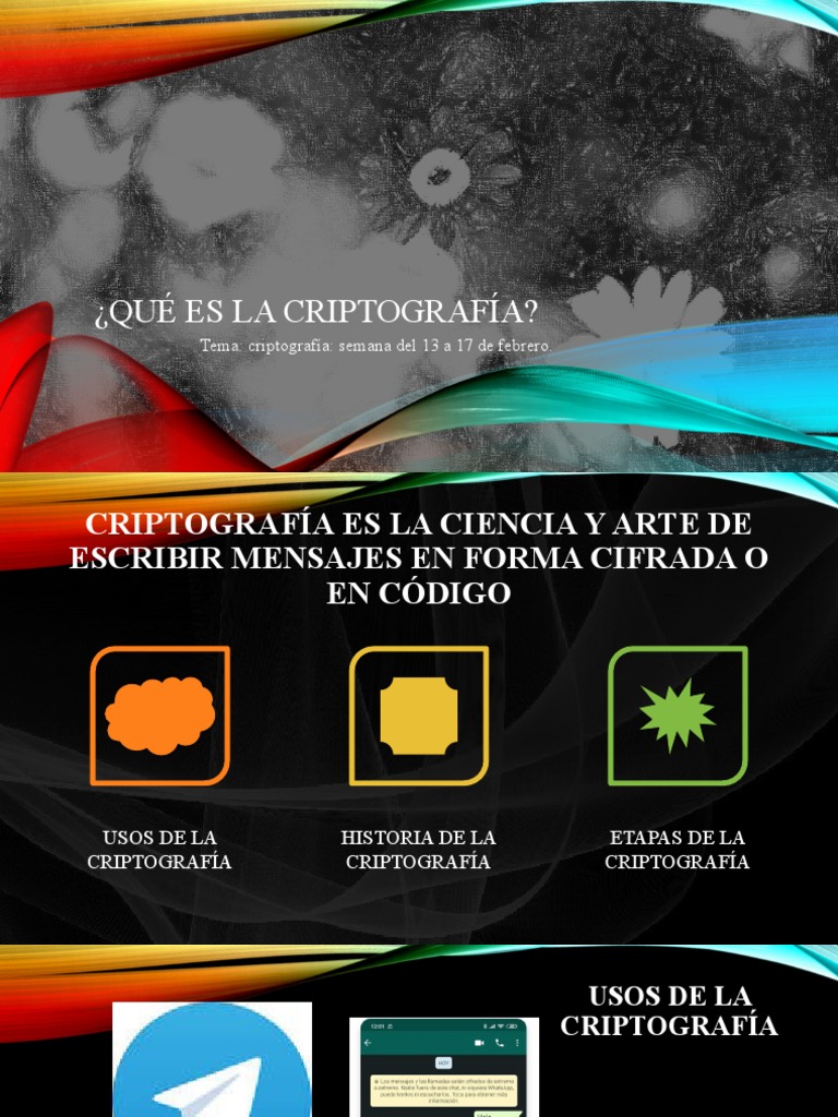 Qué Es La Criptografía Pdf Criptografía La Seguridad Informática