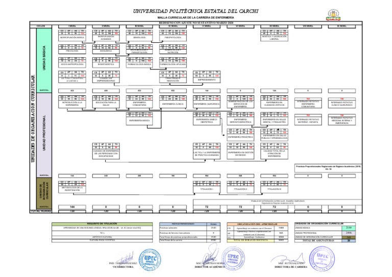 Malla Curricular Carrera de Enfermería | PDF | Enfermería | Business