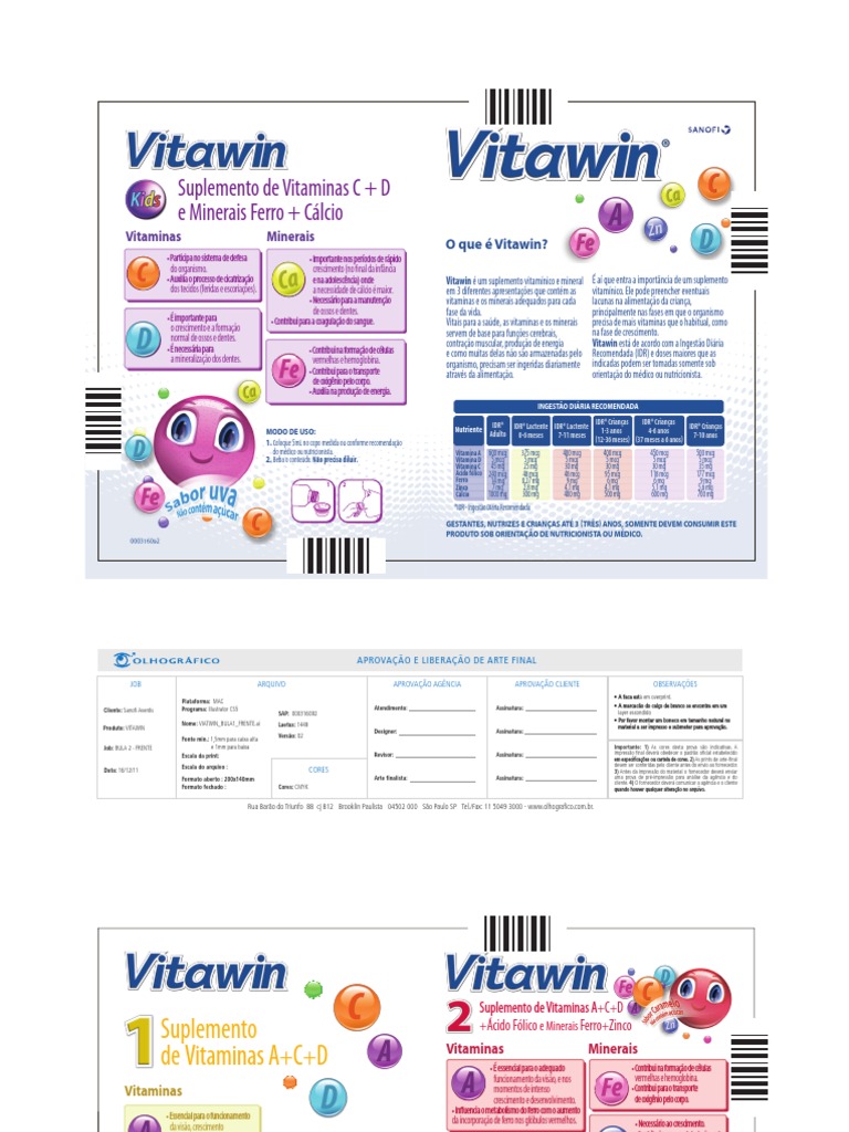 Vitawin 2 30ml | PDF | Vitamina | Nutrição