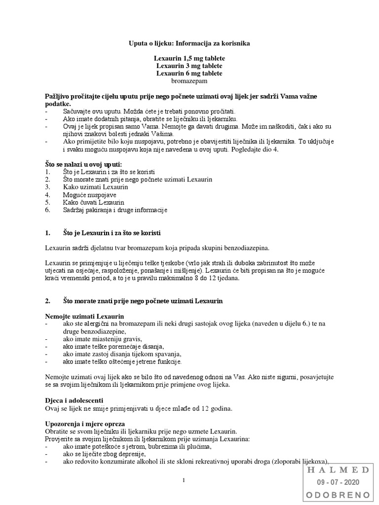 Lexaurin PIL | PDF