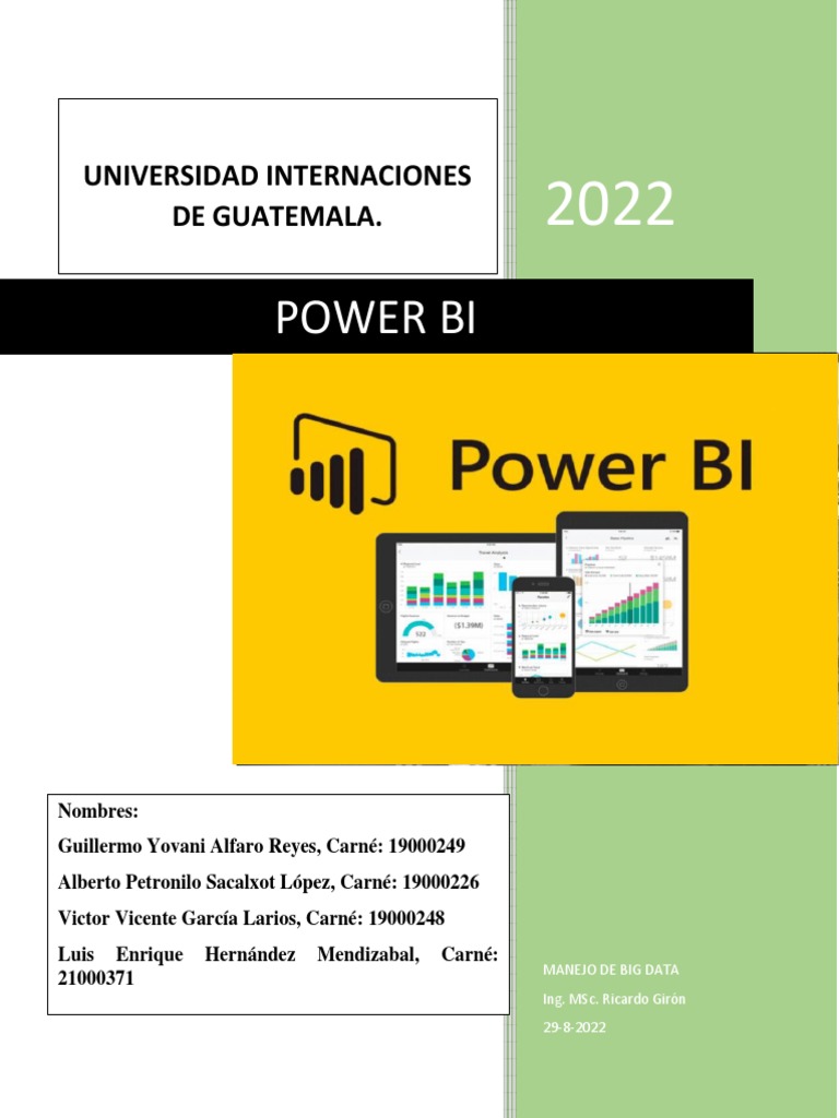 Power Bi | PDF | Big Data | Microsoft