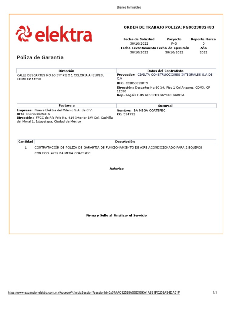 Ot 4792 Ba Mega Coatepec | PDF