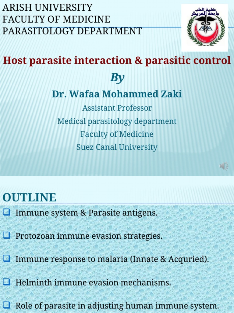 Host Parasite Interaction | PDF | Immune System | Parasitism