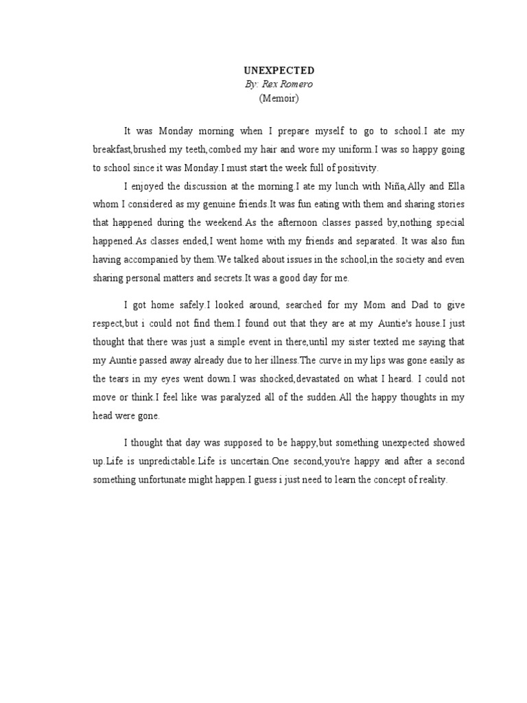 MEMOIR | PDF