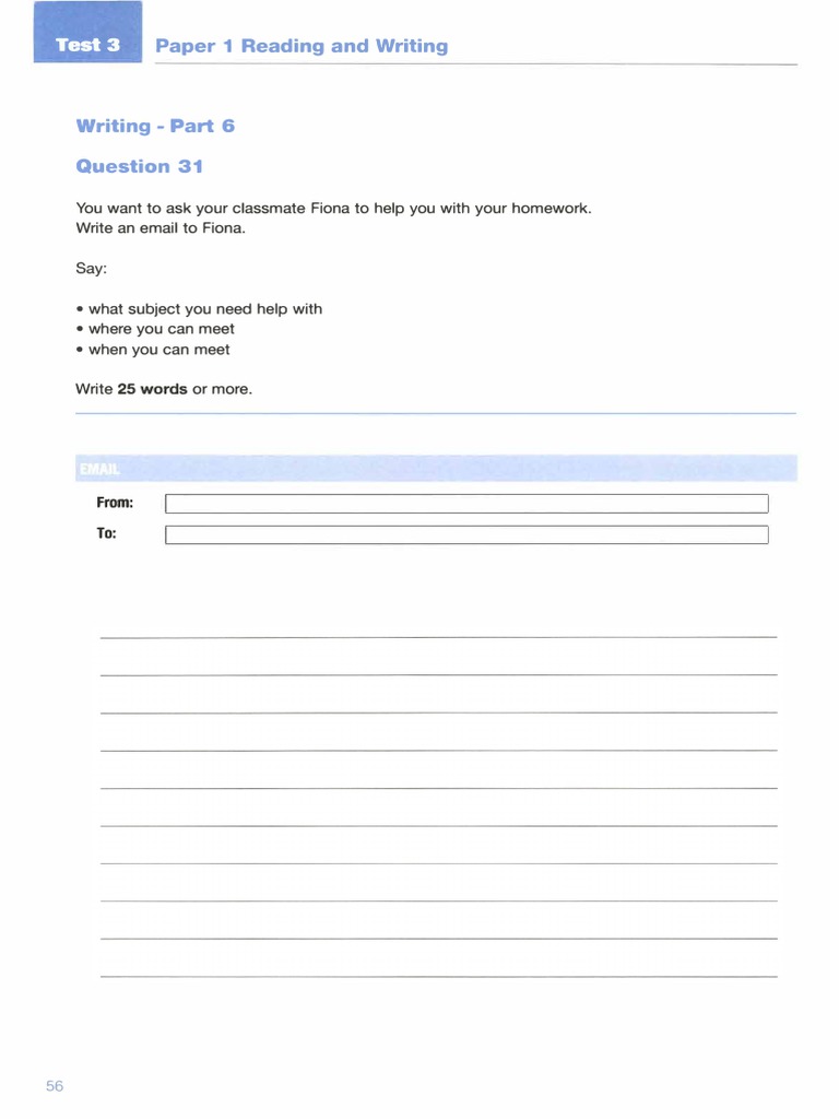 48 bản - A2 - Writing 2 | PDF