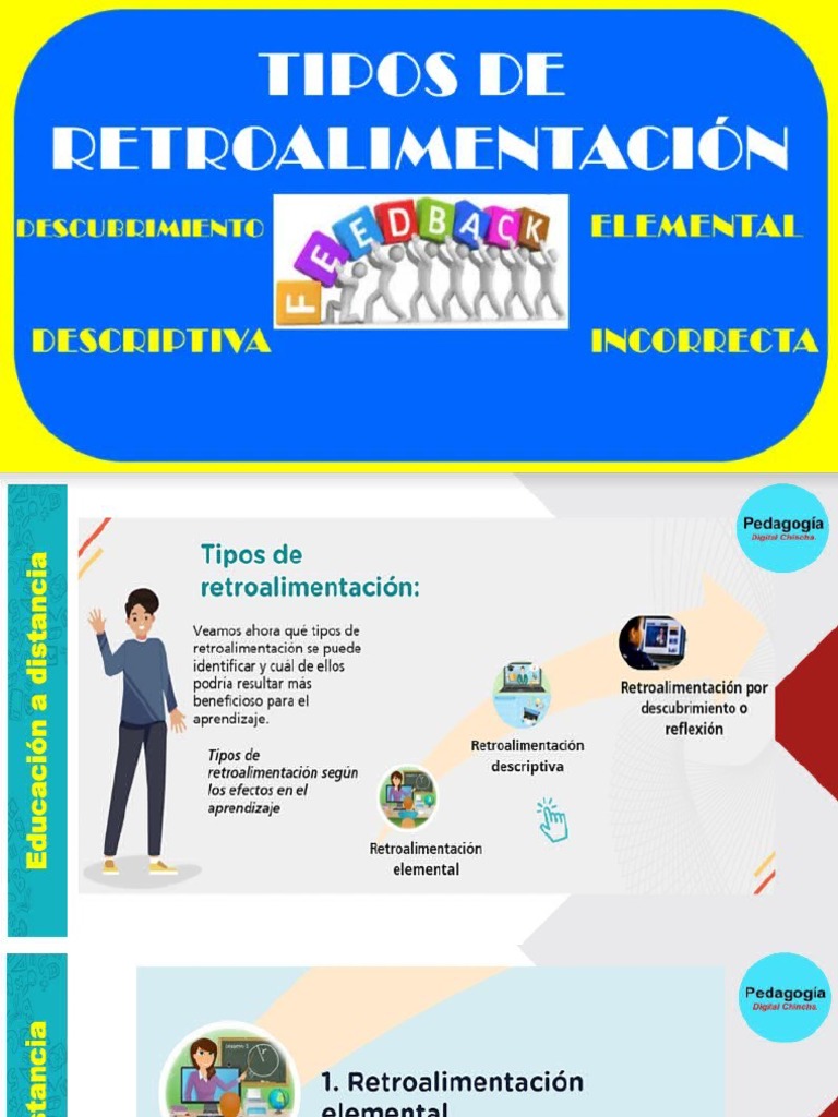 Tipos de Retroalimentación | PDF