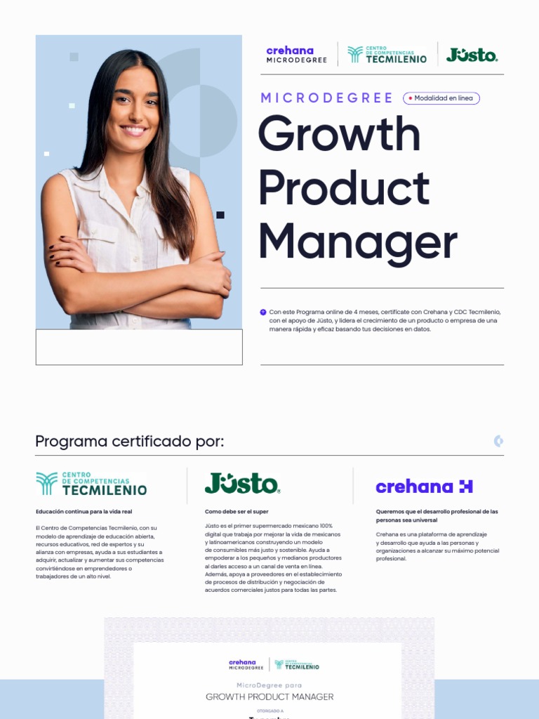 Growth Product Manager | PDF | Marketing | Iniciativa empresarial