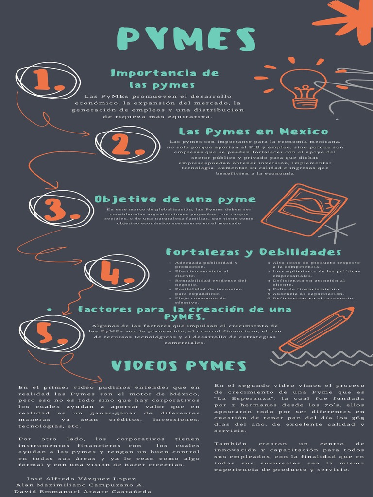 Infografia Pymes | PDF