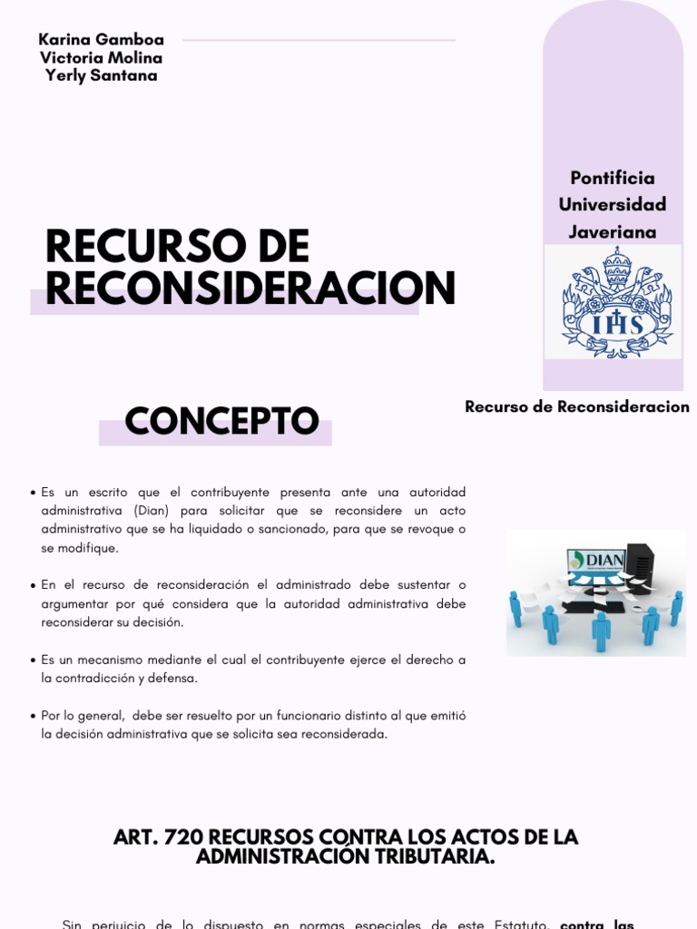Recurso de Reconsideracion | PDF | Gobierno | Justicia