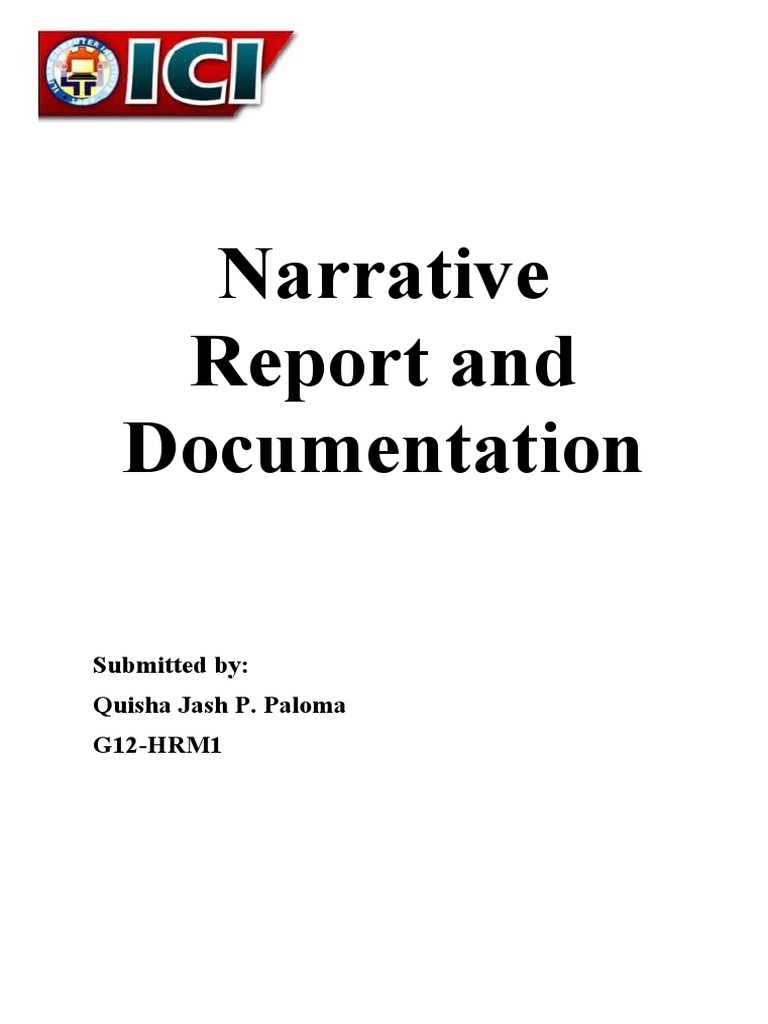 Work Immersion Narrative Report | PDF | Tableware | Restaurants