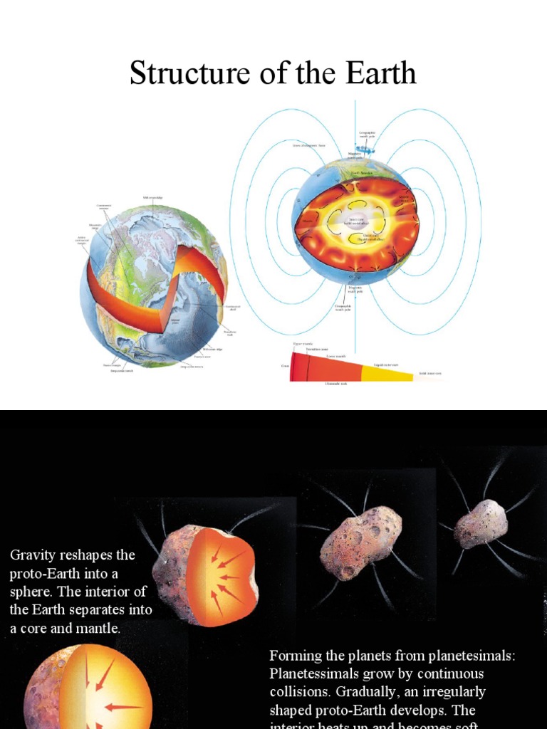 Structure of The Earth | Download Free PDF | Planetary Core | Earth