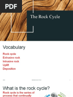 Rock Cycle Worksheet for Students | PDF | Rock (Geology) | Sedimentary Rock