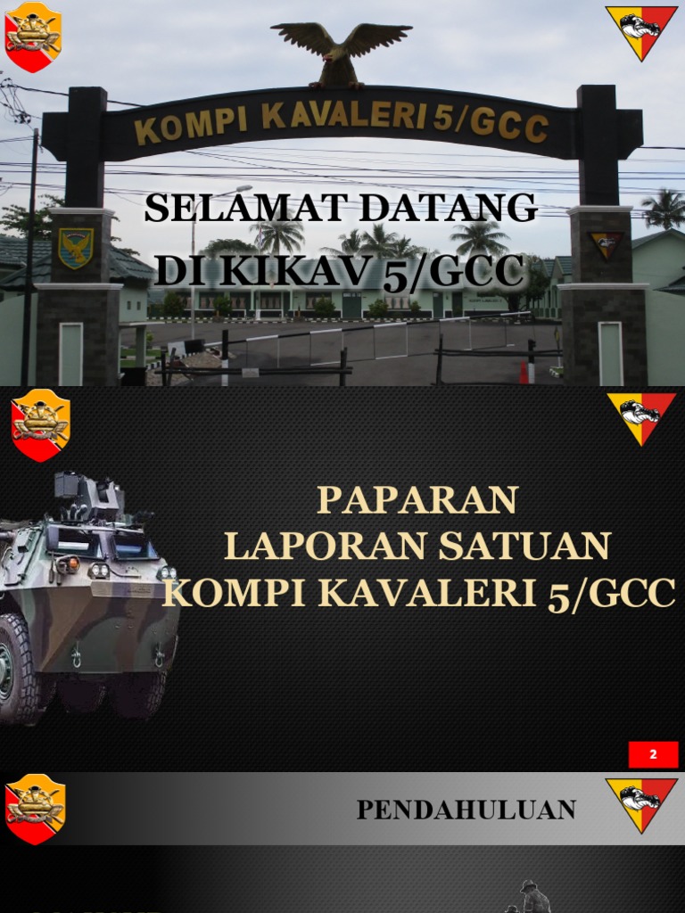 Laporan Kondisi Satuan KIKAV 5/GCC | PDF