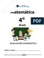 Evaluacion Diagnostica - 4to Grado-Primaria-2025 | PDF