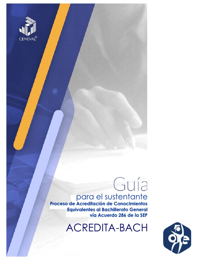 Guia Acredita Bach | PDF | Ecuaciones | Sociedad