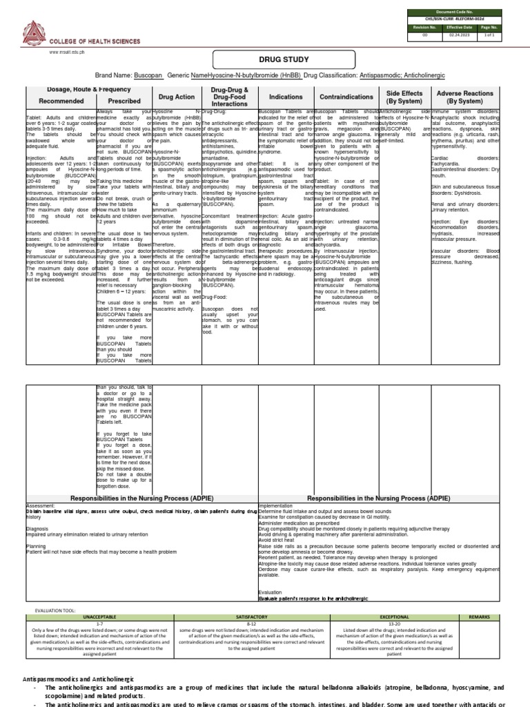 HNBB Drug Study | Download Free PDF | Childbirth | Clinical Medicine