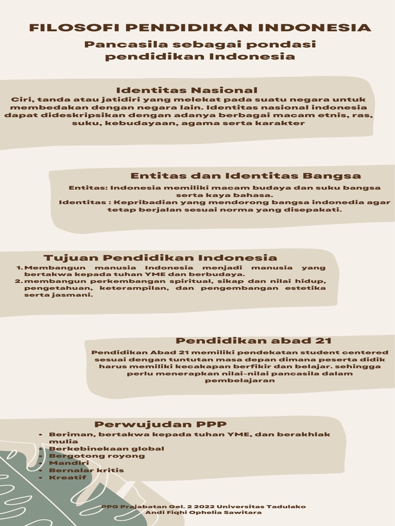 Topik 4 Demonstrasi Kontekstual - Filosofi Pendidikan Indonesia | PDF