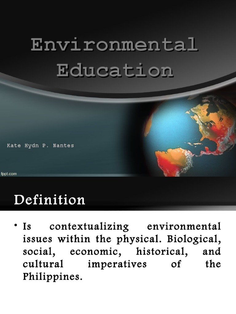 Environmental Education in the Philippines | PDF | Ecosystem | Waste
