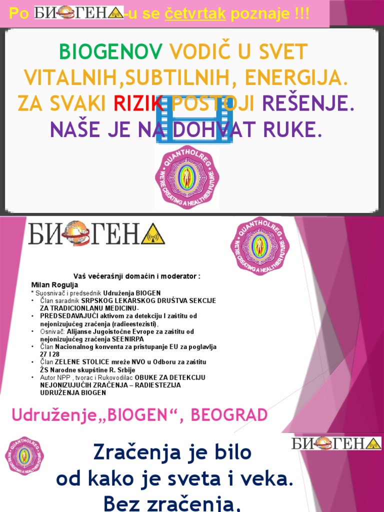A 03 BIOGEN I QHR-PREDOSTROŽNOST U SLUŽBI PREVENTIVE Vs TEHNOLOGIJI BUDUĆNOSTI 02022023 | PDF