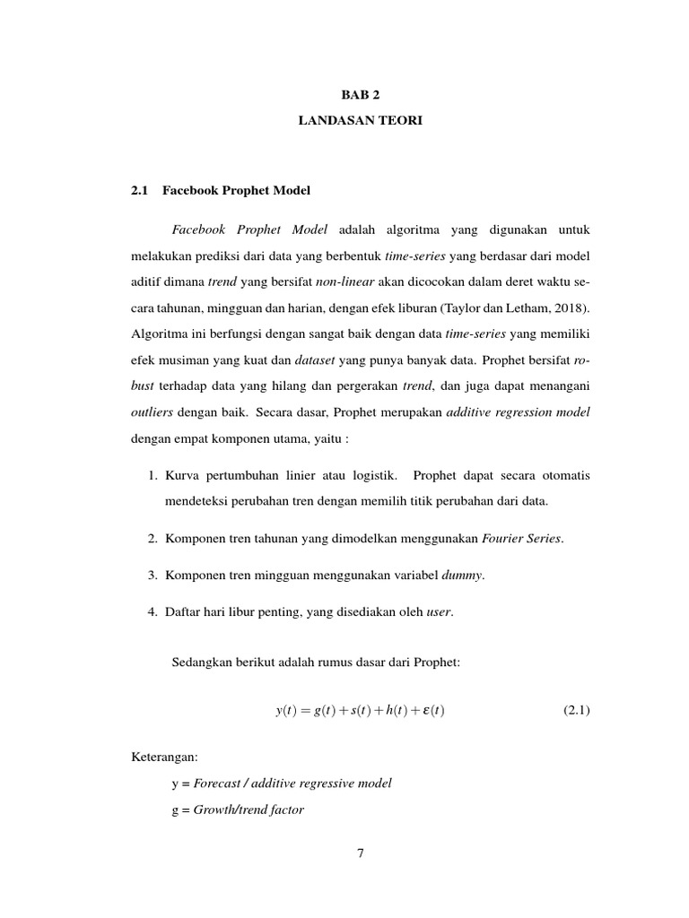 Prophet | PDF | Metode & Bahan Ajar | Sains & Matematika