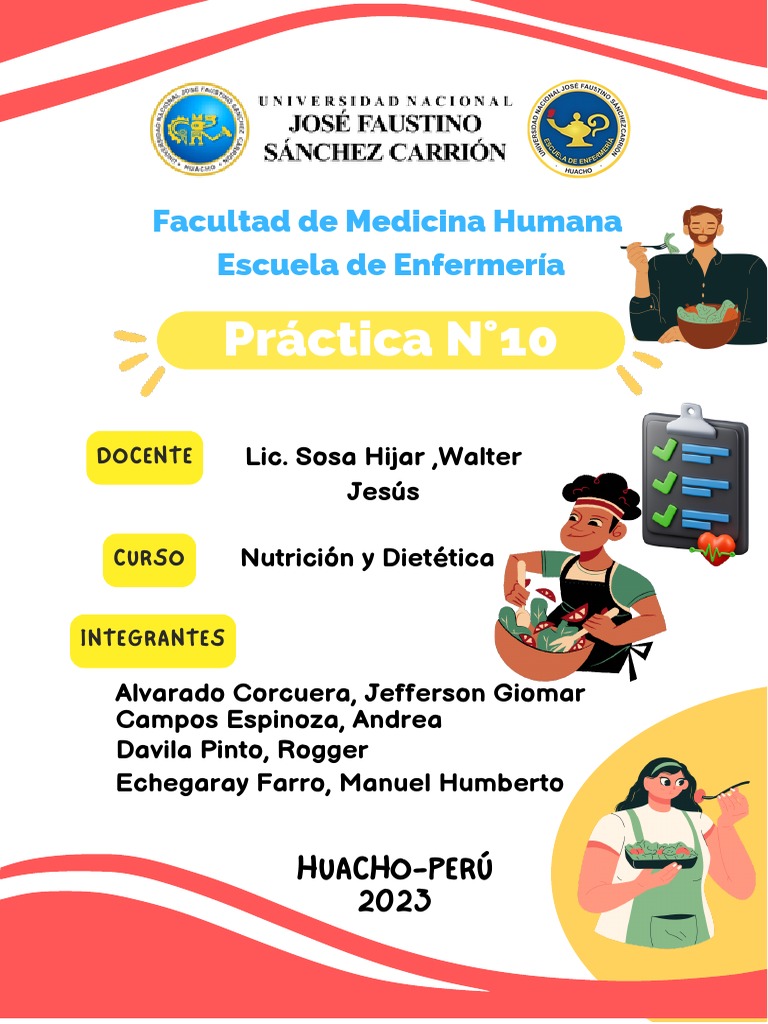 Practica Nutri Dietas y Casos Clinicos | PDF | Dieta | Alimentos