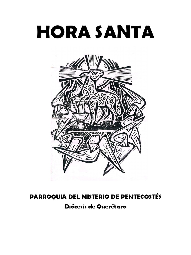 Hora Santa | PDF | Cristo (título) | eucaristía