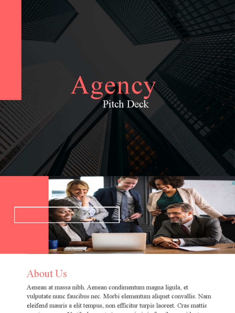 Agency Pitch Deck | PDF