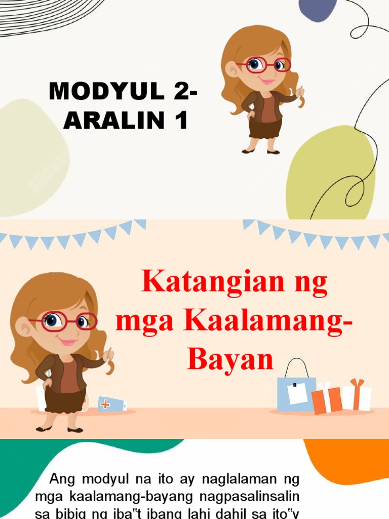 Modyul 2-Aralin 1 | PDF