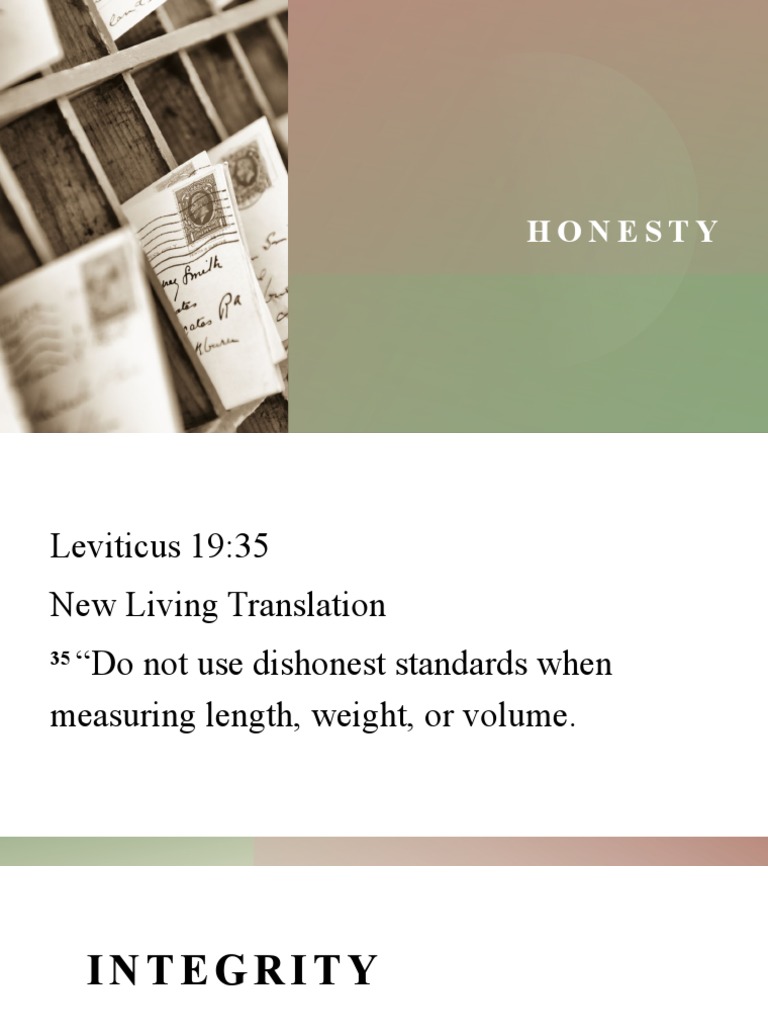 HONESTY | PDF