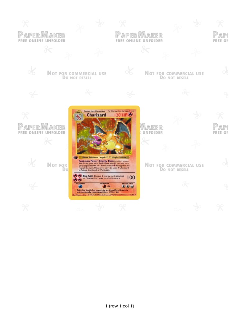 Charizard Card | PDF