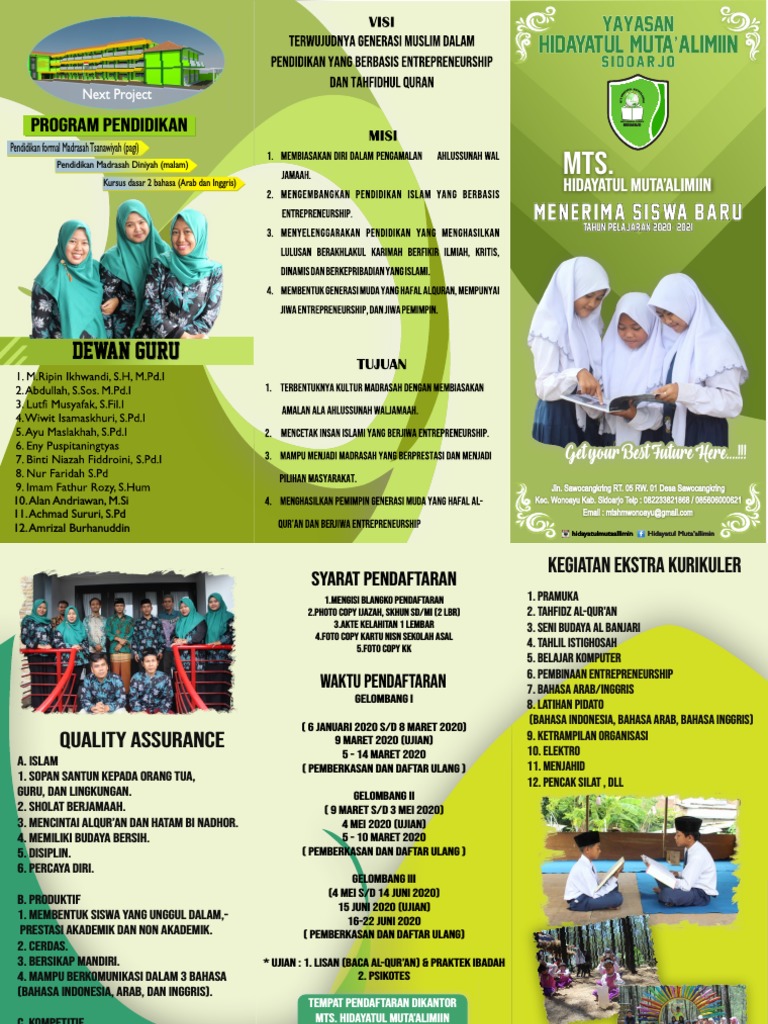 Brosur Mts Hm 2020-2021 | PDF