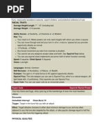 Humblewood - Jerbeen | PDF | Dungeons & Dragons | Gary Gygax Games