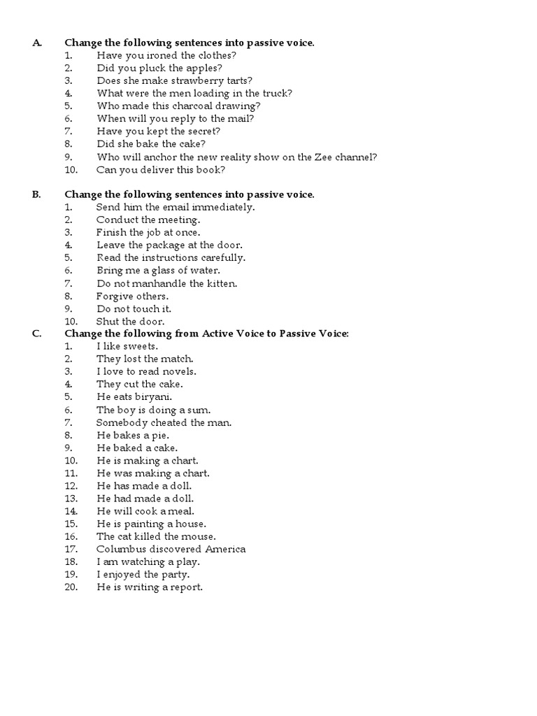 Voice Practice Set | PDF