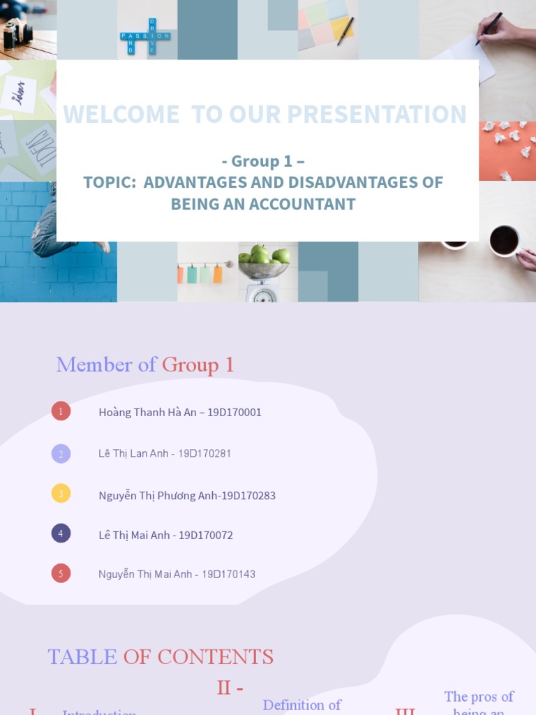 Group 1 - Presentation 2 | PDF | Accountant | Business