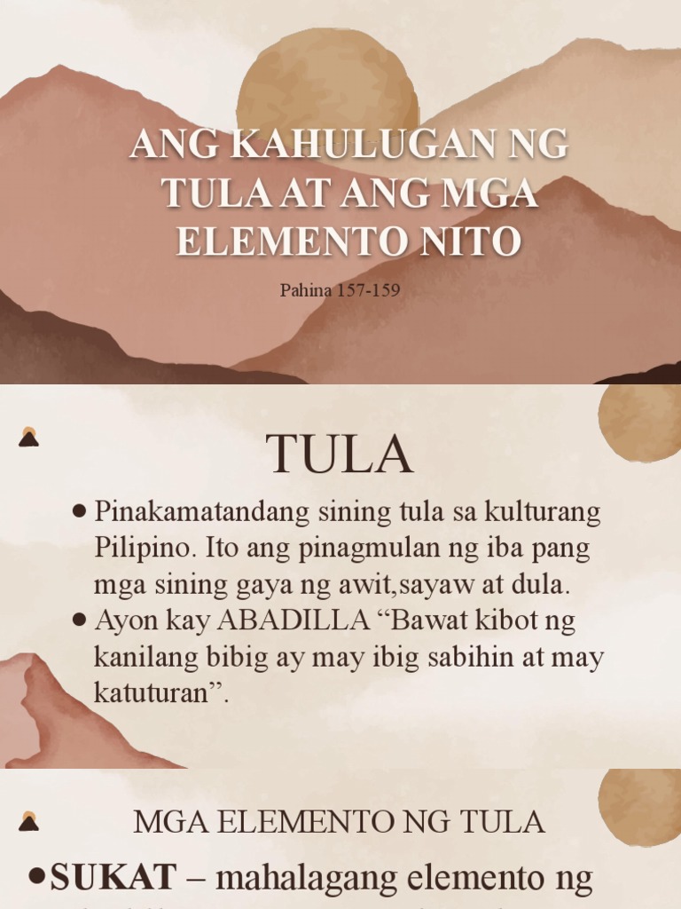 Elemento NG Tula | PDF