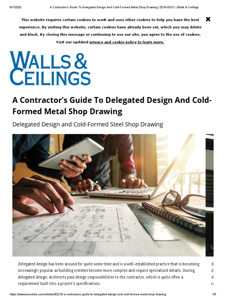 A Contractor's Guide To Delegated Design and Cold-Formed Metal Shop ...