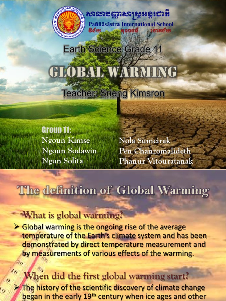 Global Warming | PDF | Climate Change | Pollution
